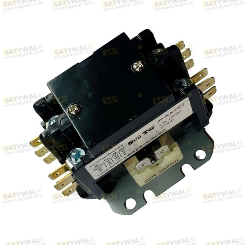 Contactor Double Pole Compatible with Air Conditioner